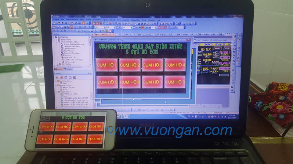 HMI connect to Smartphone (GOT Mobile) - Công Nghệ Cơ - Điện Tự Động ...